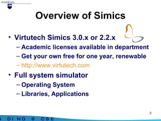 Damn Simics | PPT