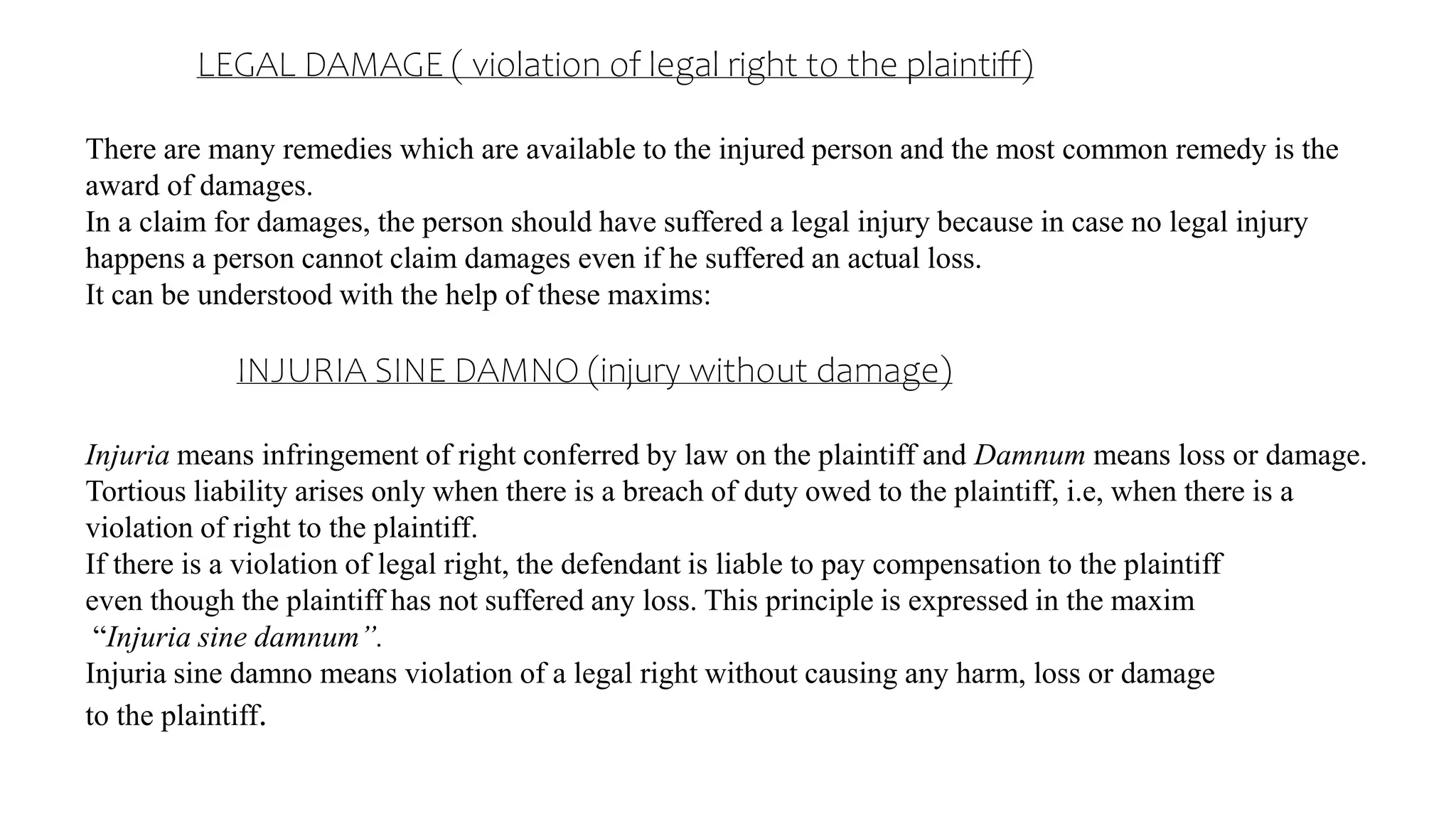 damnum sine injuria.pptx