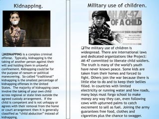 Human Trafficking. | PPT