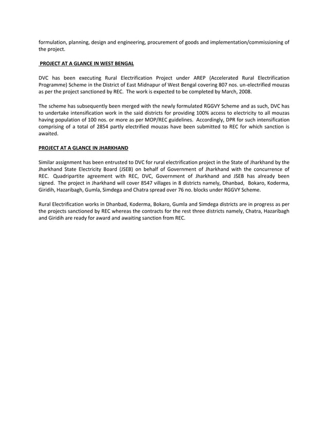 Damodar valley corporation | PDF