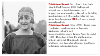 Damolympiaden 1921 i Monte Carlo | PPT