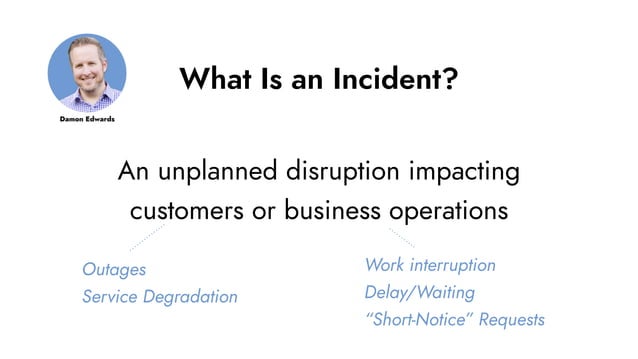 Incident Management in the Age of DevOps and SRE | PPT