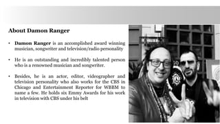 Damon Ranger’s Awards and Accomplishments | PPTX