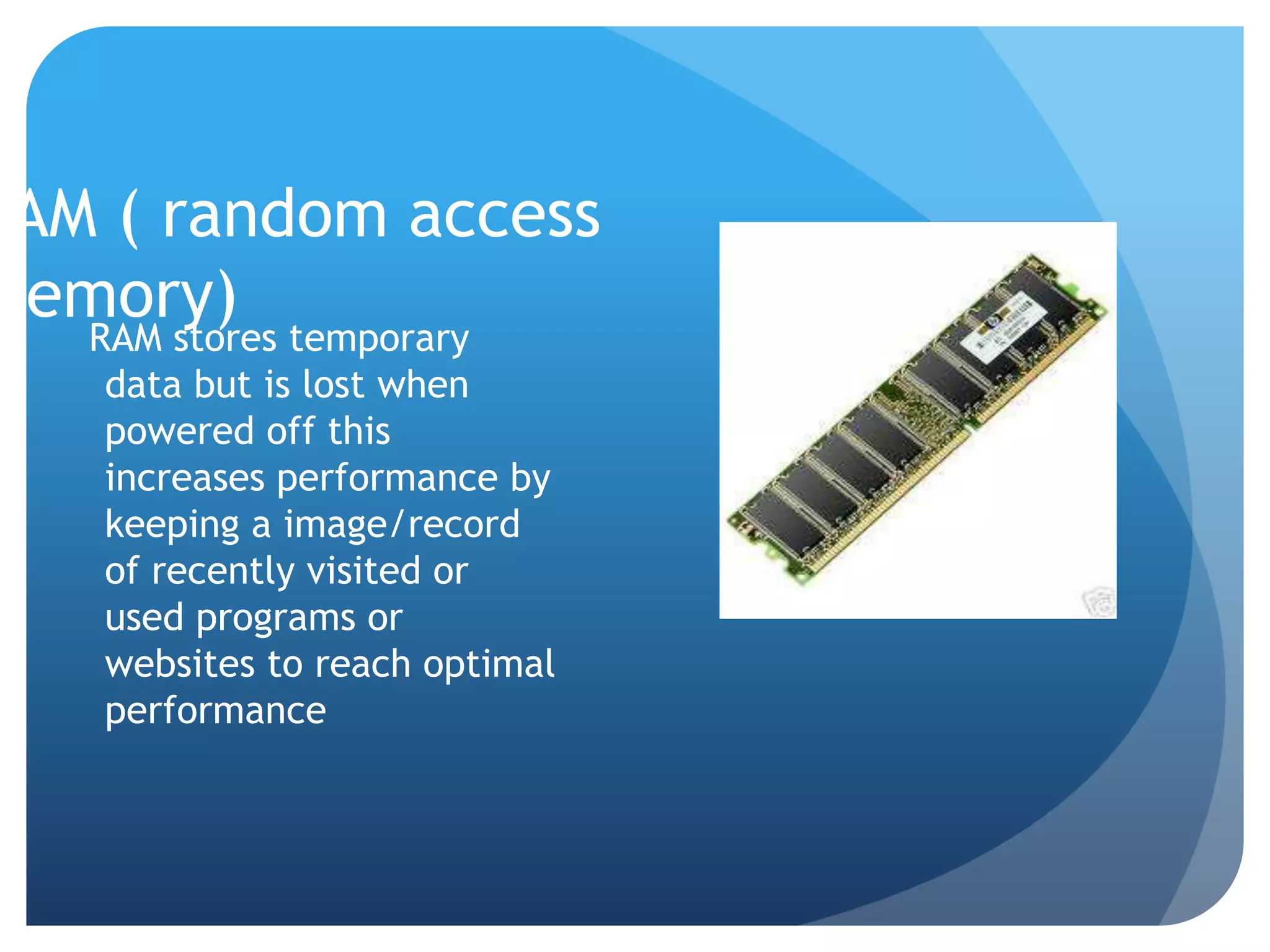 Damons components of a computer technical | PPTX