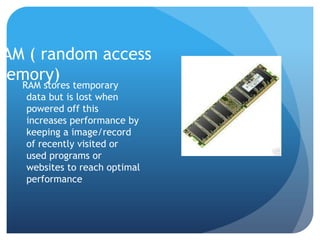 Damons components of a computer technical | PPTX