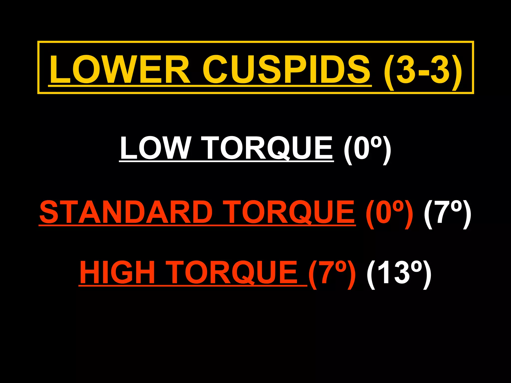 Damon selective torques | PPT