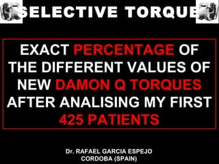 Damon selective torques | PPT
