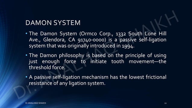 Damon system by Dr Analhaq Shaikh | PDF