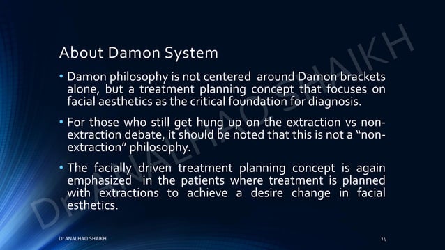 Damon system by Dr Analhaq Shaikh | PDF