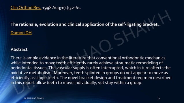 Damon system by Dr Analhaq Shaikh | PDF