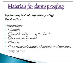 Damp proofing course archna | PPT