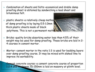 Damp proofing course archna | PPT