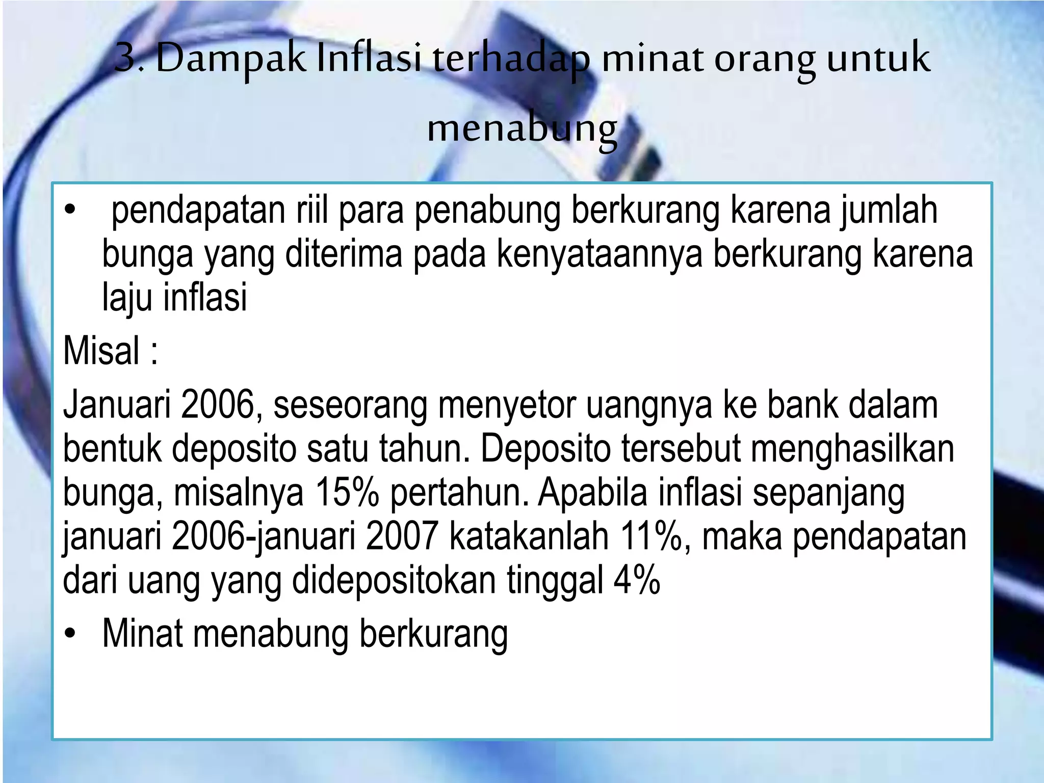 Dampak dan cara atasi inflasi | PPT