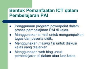 Dampak ict bagi sekolah | PPT