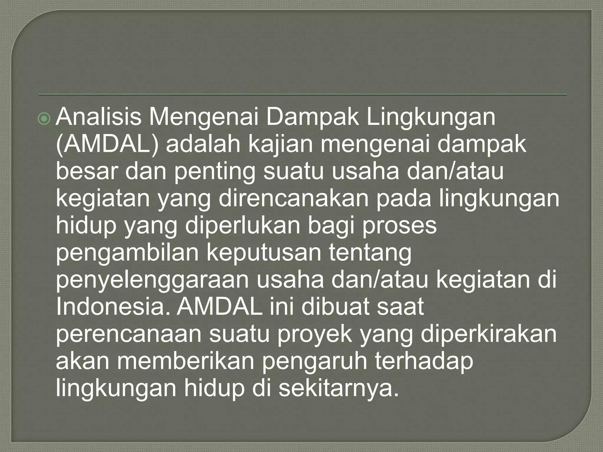 Dampak industri | PPTX