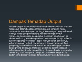 Dampak inflasi | PPTX