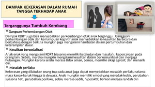 DAMPAK KEKERASAN pada keluarga dan anak anak | PPTX