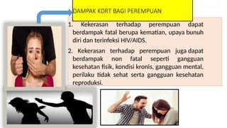 DAMPAK KEKERASAN pada keluarga dan anak anak | PPTX