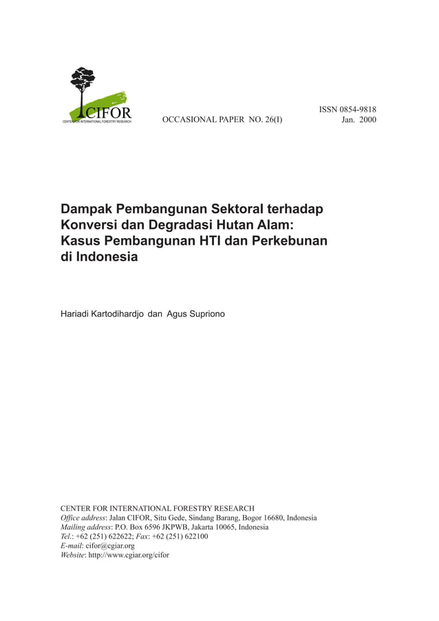 Dampak konversi htn | PDF