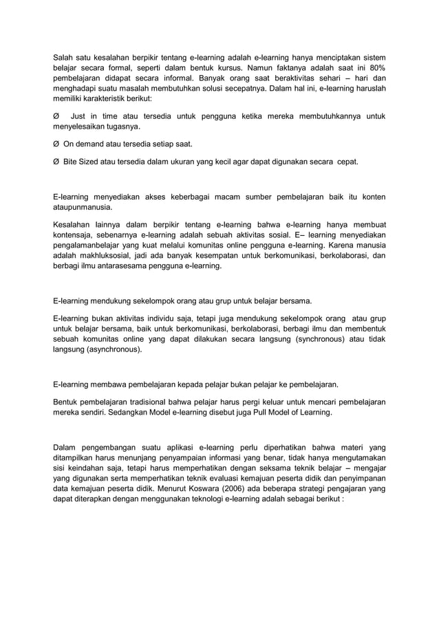 Dampak Pemanfaatan Sistem E-learning Pada PT. Kereta Api Indonesia Untuk Meningkatkan Kualitas ...