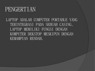 Dampak penggunaan laptop! | PPTX