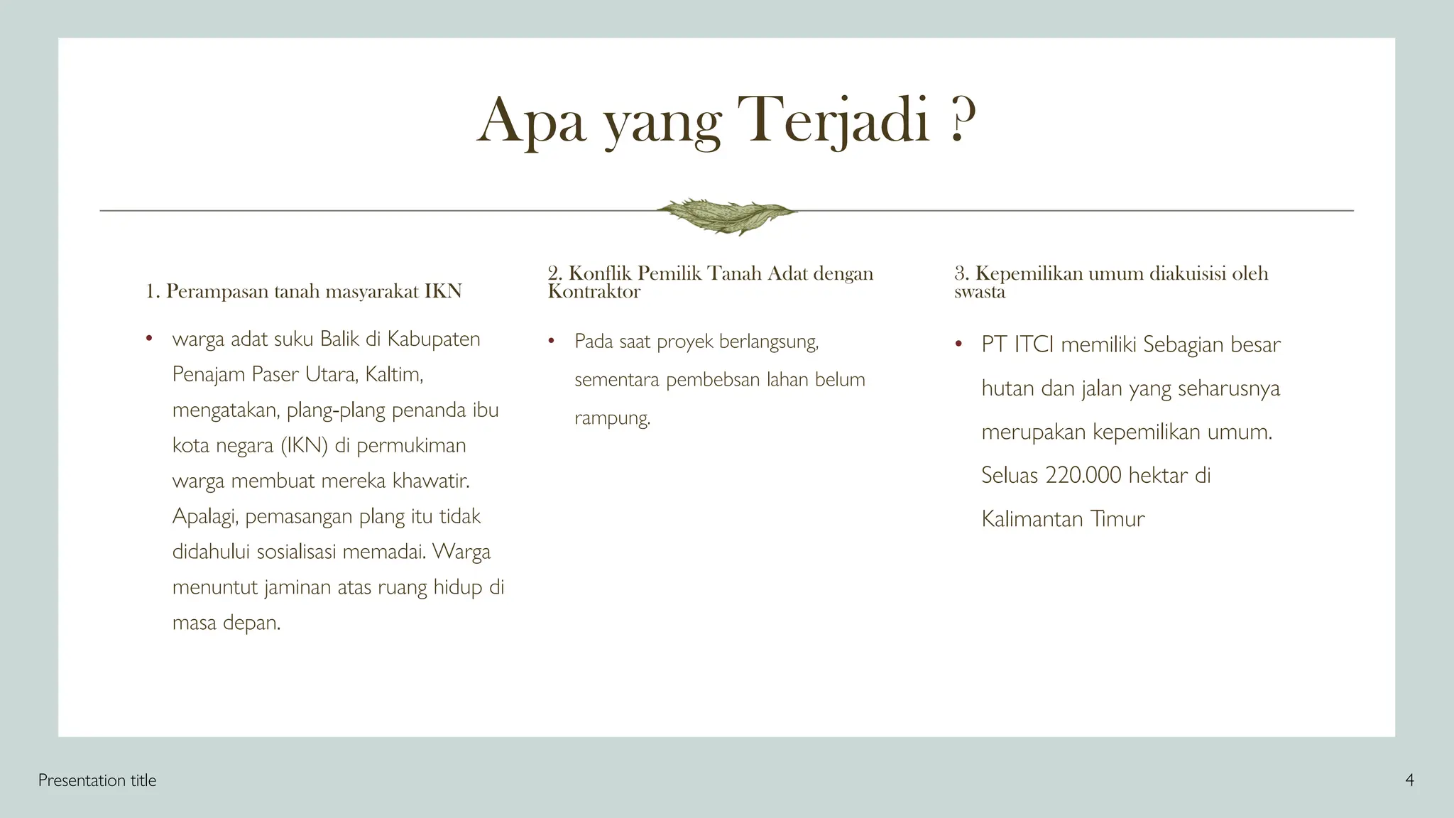 Dampak Perampasan Ruang Hidup dalam Sistem Kapitalisme | PDF