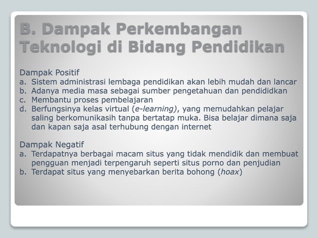 Dampak Sosial Informatika | PPTX
