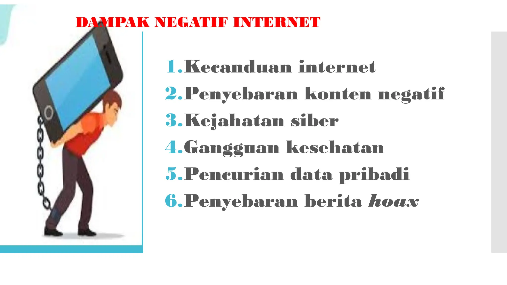 Dampak Sosial Internet dan sejarah internet | PPTX