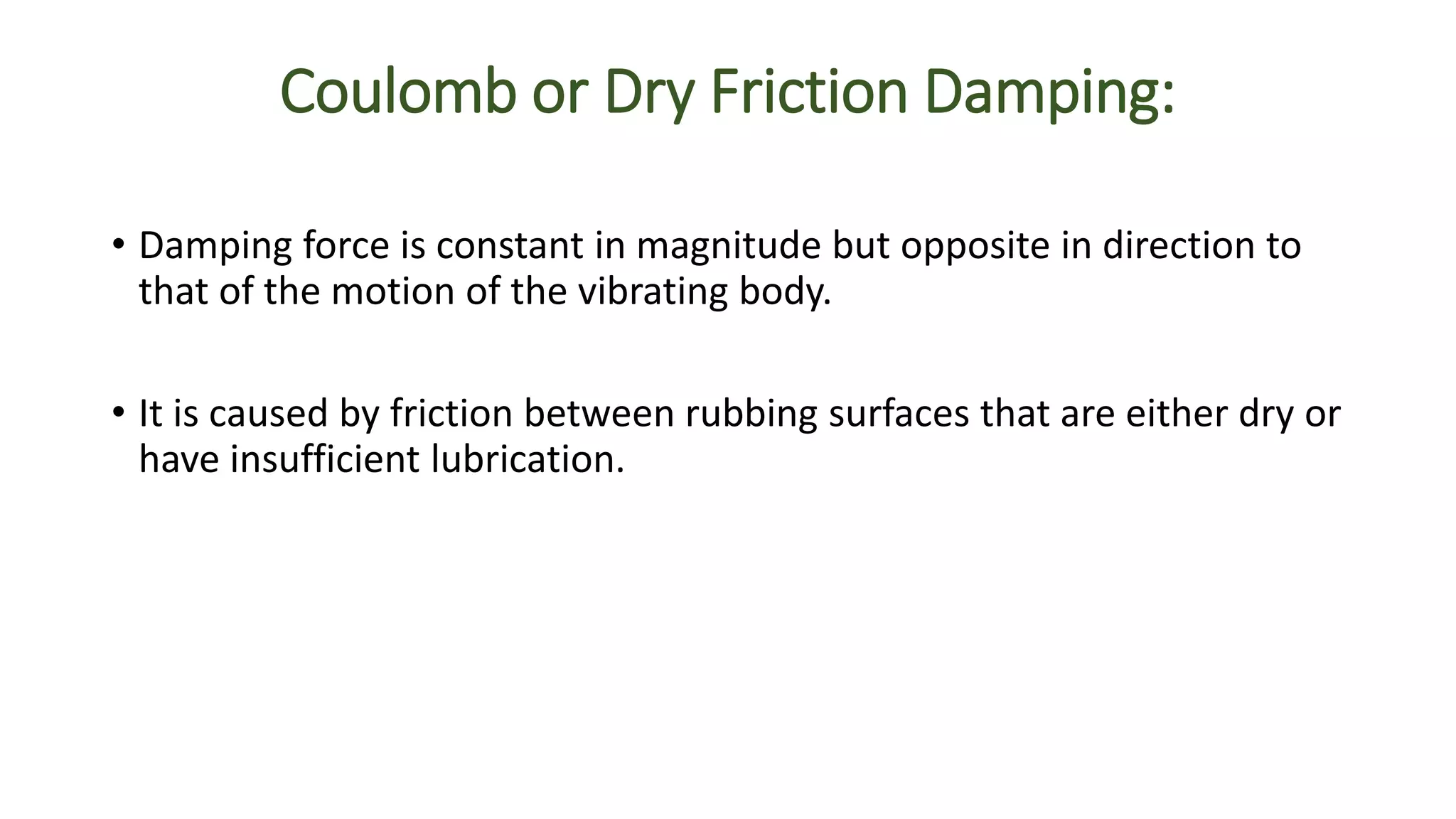 DAMPED FREE VIBRATION.pptx