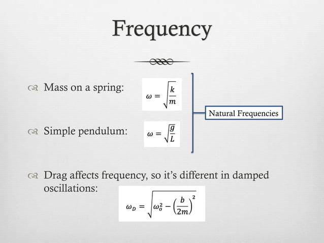 Damped Oscillations | PDF