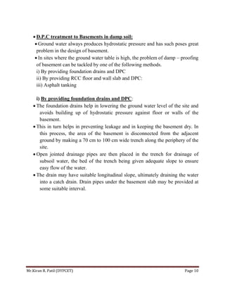 Damp prevention methods for building construction | PDF