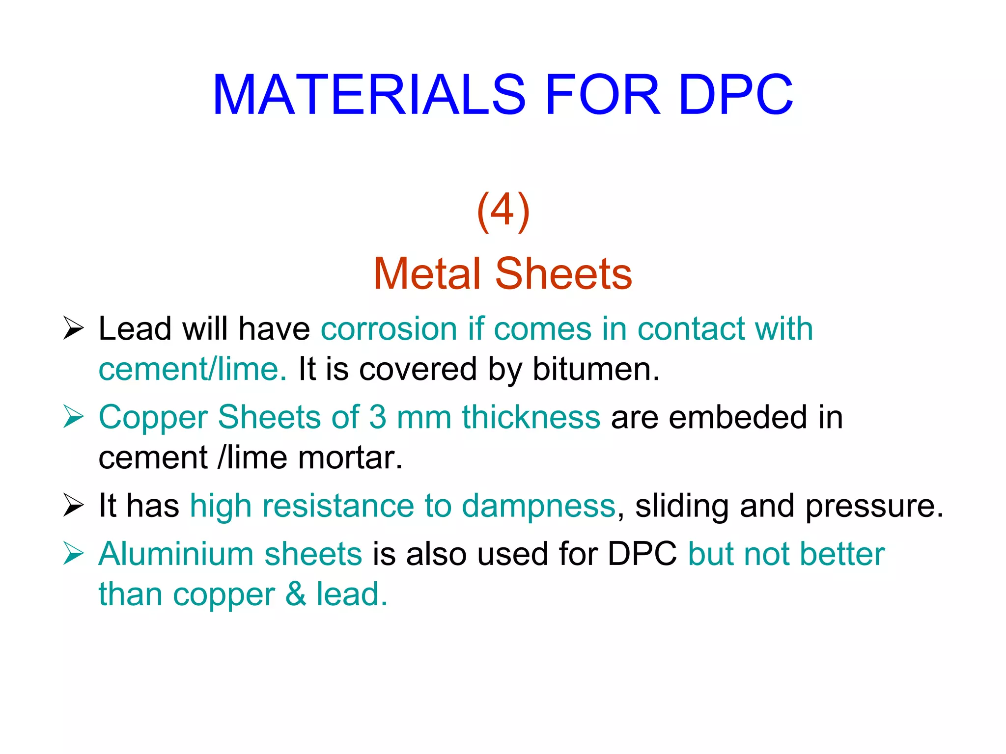 Damp Proof Course | PDF
