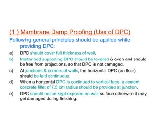 Damp Proof Course | PDF