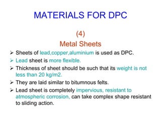 Damp Proof Course | PDF