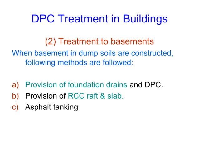 Damp Proof Course | PDF