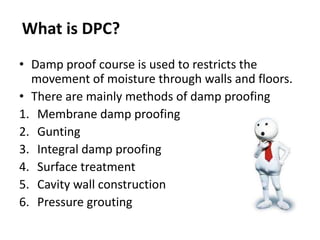 Damp proof course | PPTX