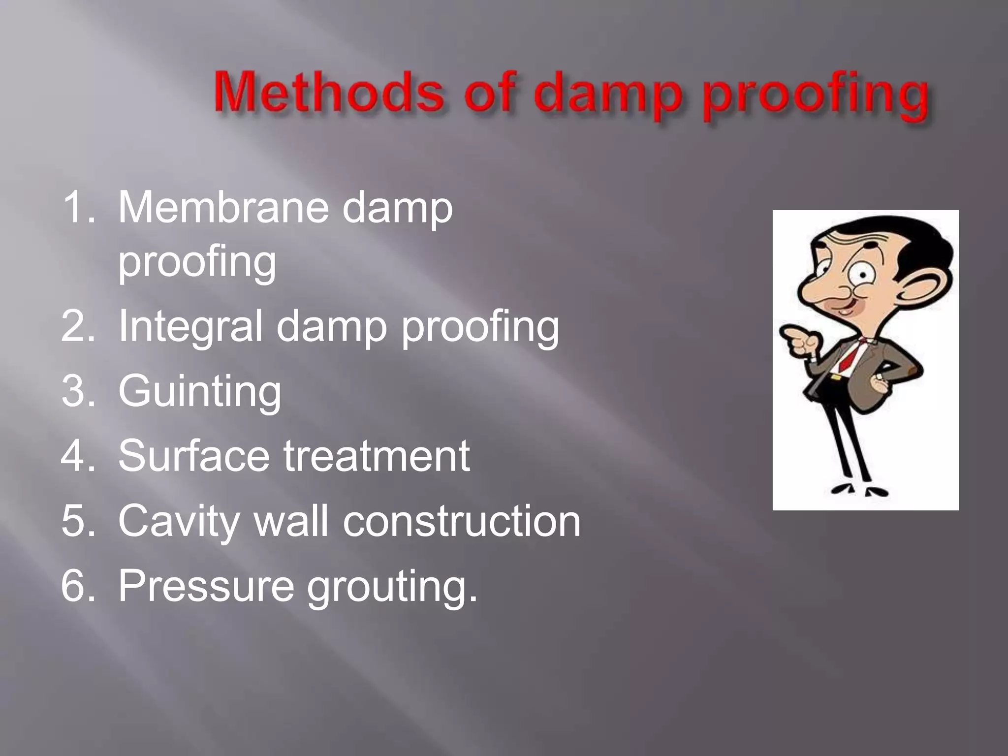 Damp proof course | PPTX