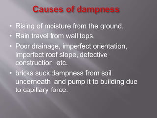 Damp proof course | PPTX | Civil Engineering Industry | Industries