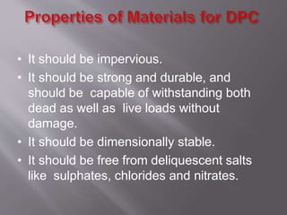 Damp proof course | PPTX