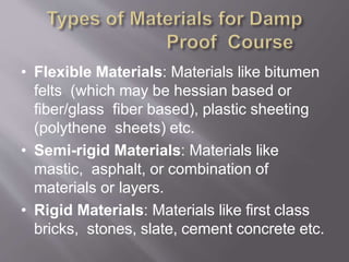 Damp proof course | PPTX | Civil Engineering Industry | Industries