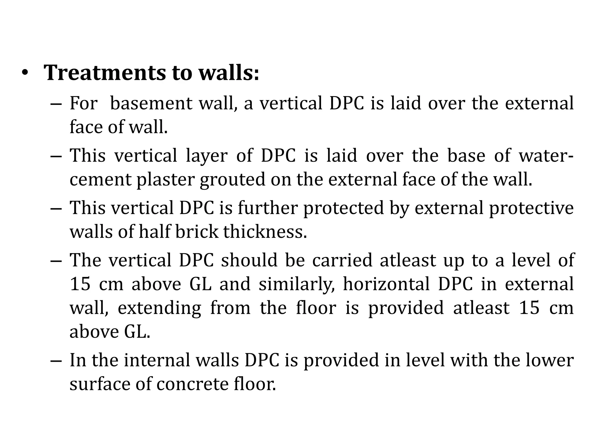 Damp proofing | PPTX