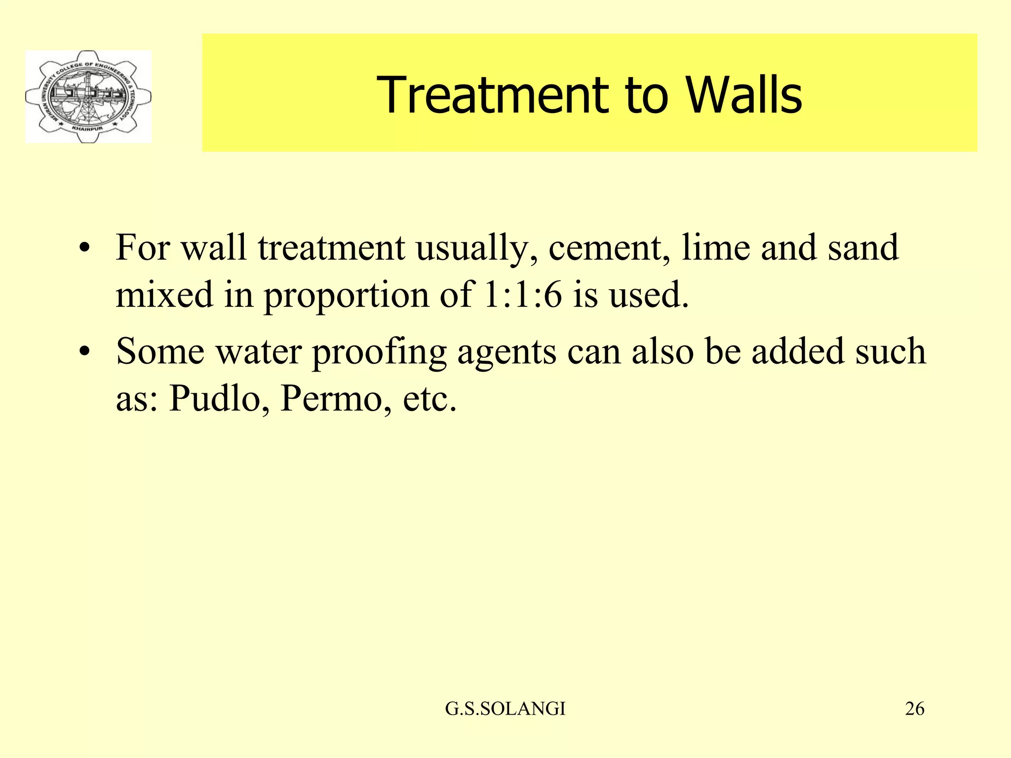 Damp proofing ppt | PPT
