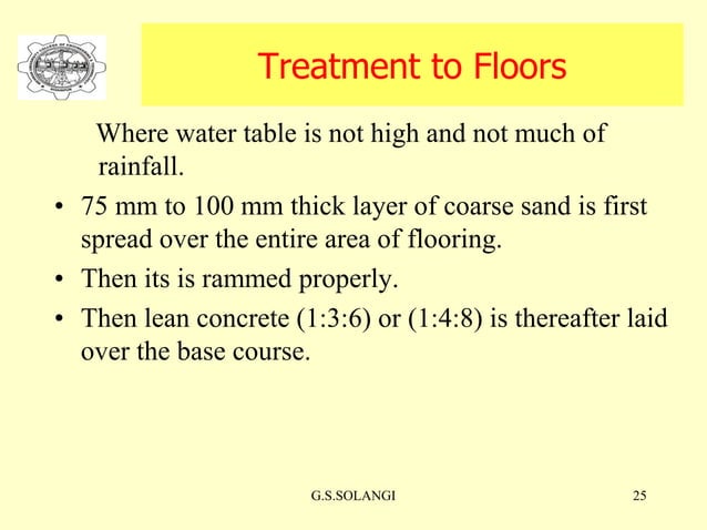 Damp proofing ppt | PPT