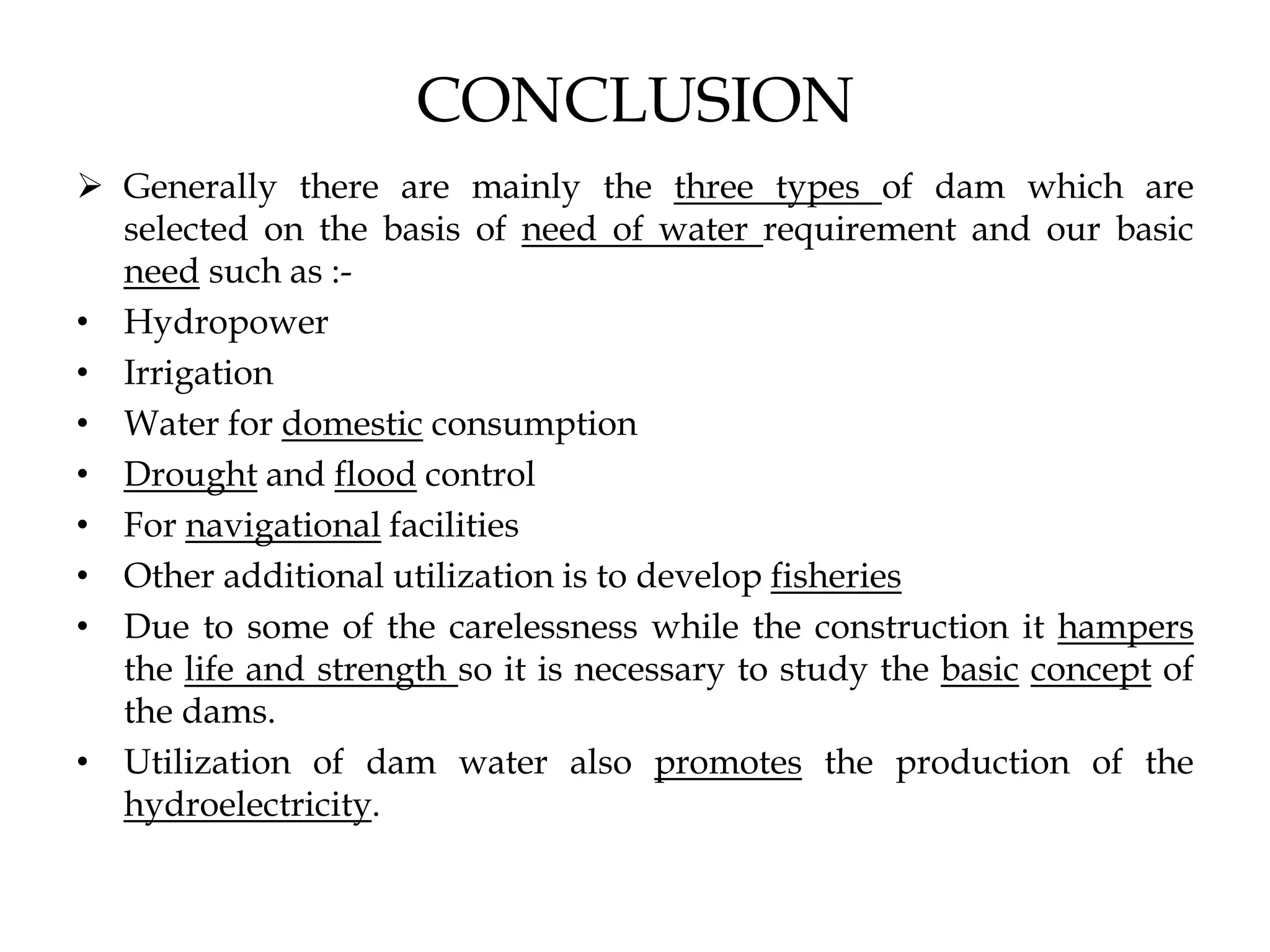 Dam presentation | PPTX