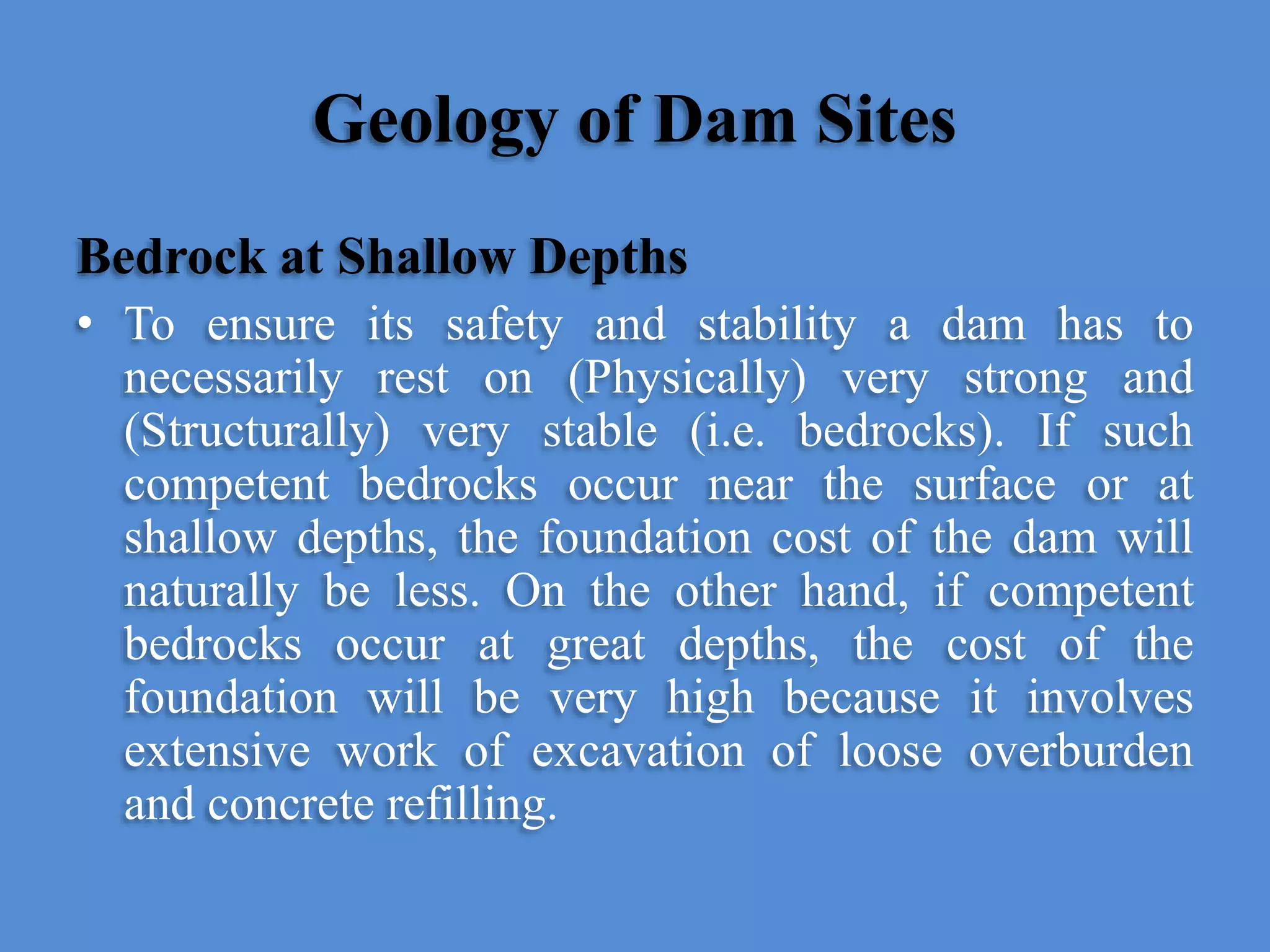 Dam, reservoir & tunnels | PPTX