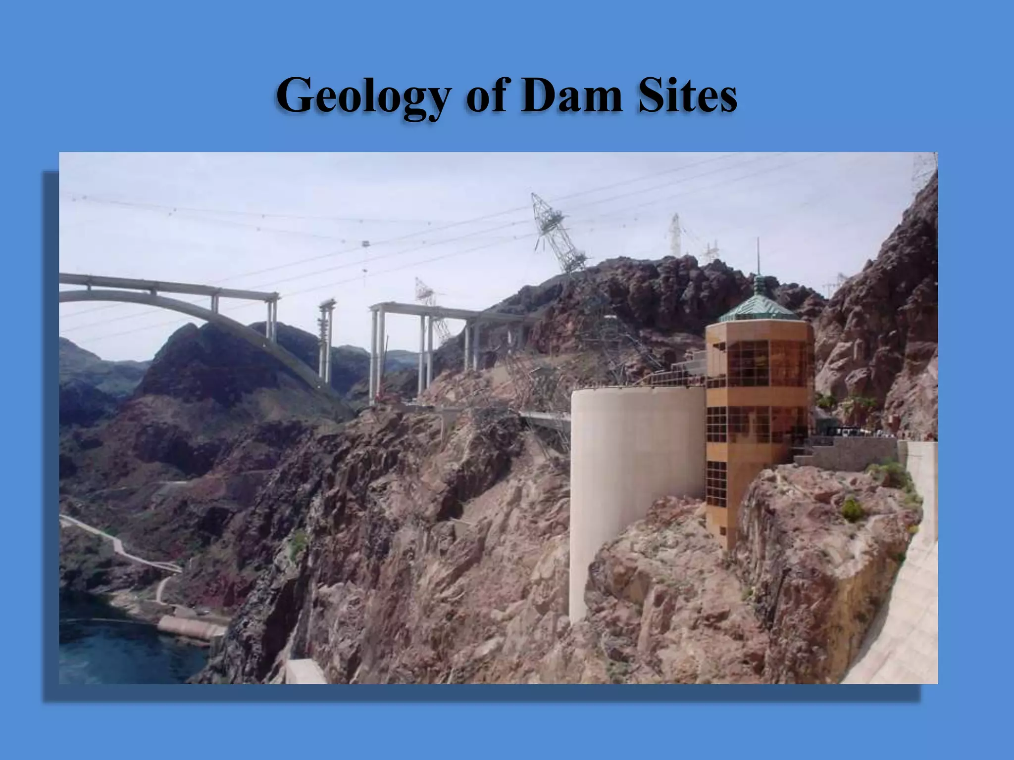 Dam, reservoir & tunnels | PPTX