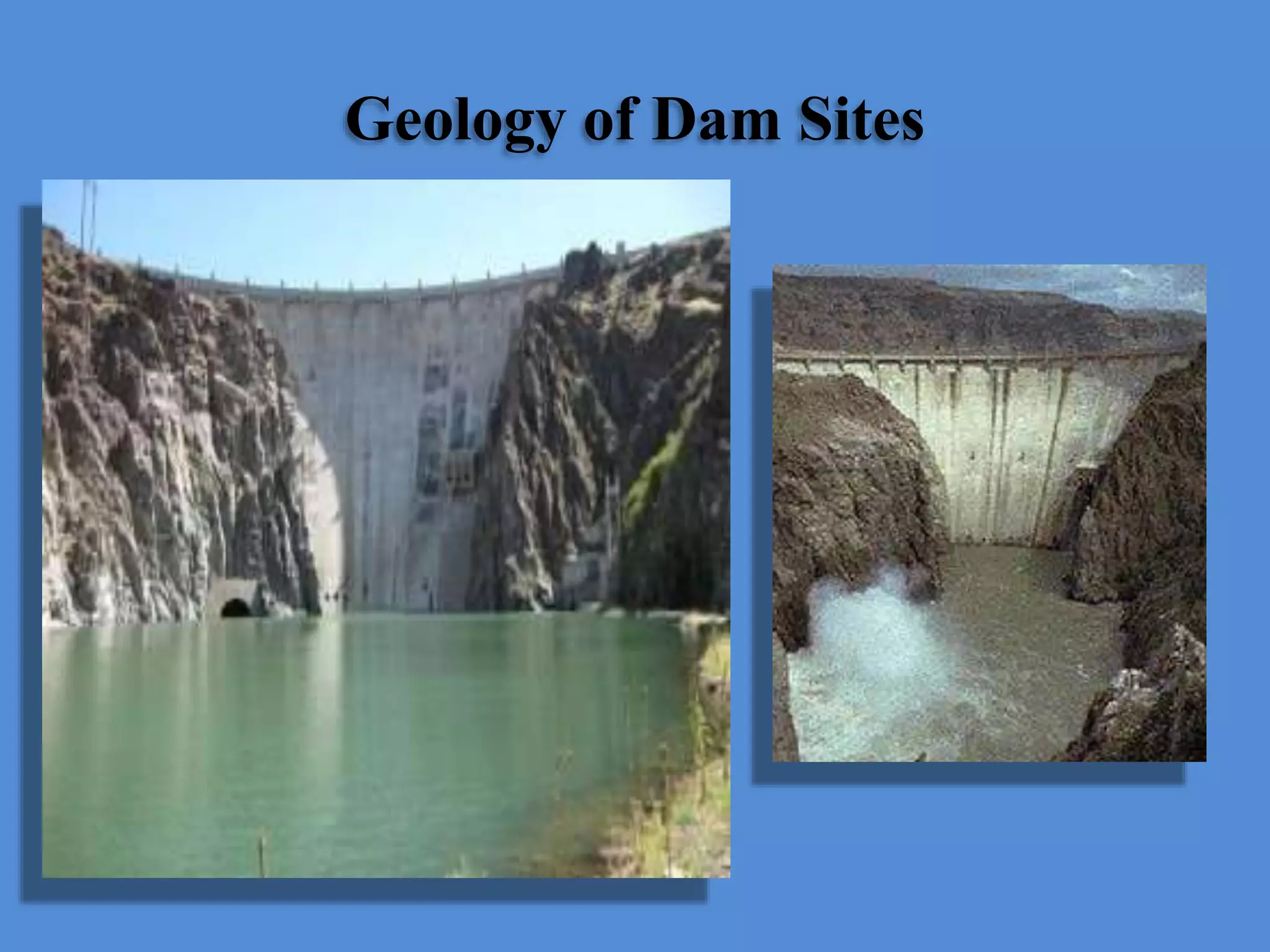 Dam, reservoir & tunnels | PPTX