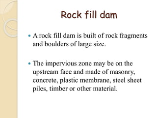 Dams & its Construction | PPTX