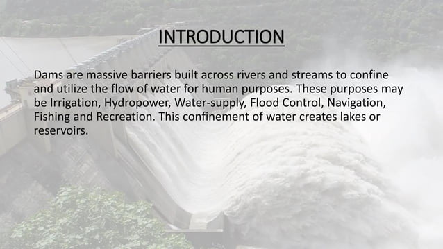 Dams PPT | PDF