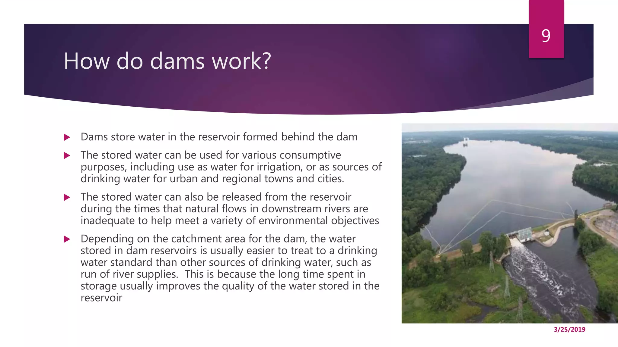 Dams,types of dams,working of dams,benefits of dams,costs of dam | PPTX